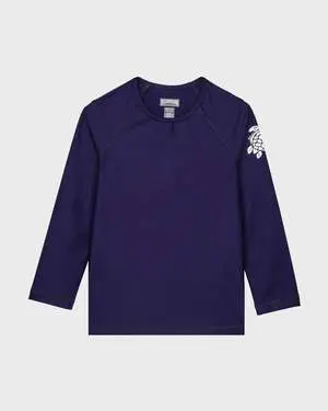 Vilebrequin Long Sleeves Rashguard Solid Rashguard Glassy
