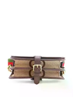 Gucci Jumbo Gg Canvas Small Messenger Bag