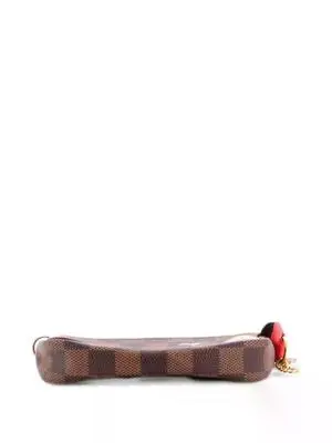LOUIS VUITTON Limited Edition Damier Pochette Accessoires Mini Clutch Bag
