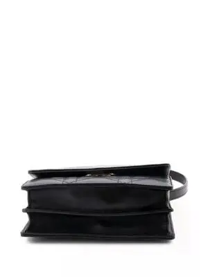 Dior Miss Caro Flap Bag Cannage Quilt Calfskin Mini Crossbody Bag - Black