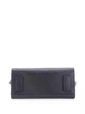 Saint Laurent Leather Nano Tote Bag - Black