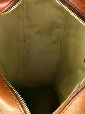 Gucci Vintage Web Canvas Crossbody Camera Bag - Brown