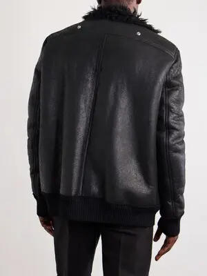 Rick Owens Hollywood Flight Shearling Jacket