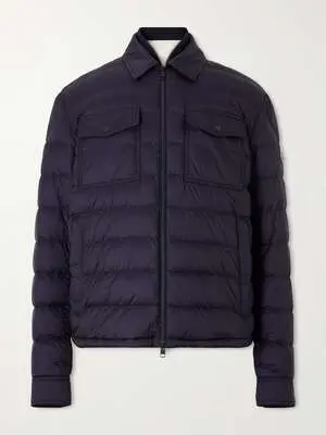 Moncler Vydori Quilted Shell Down Jacket - Navy
