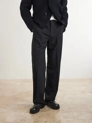 Dries Van Noten Textured Calf Leather Derby Shoes