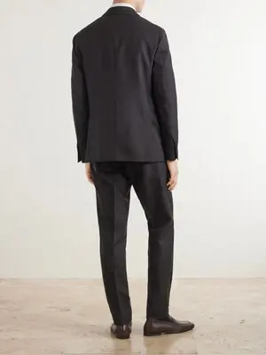 LARDINI Prince Of Wales Checked Wool Blazer