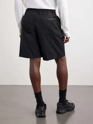 Moncler Straight-leg Gabardine Shorts