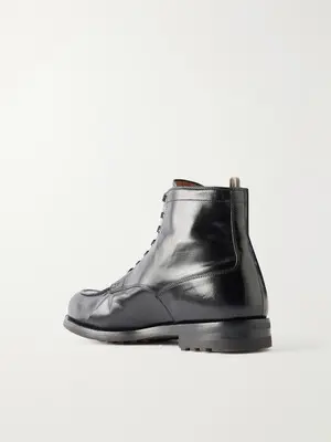 Officine Creative Balata Flexi 002 Leather Lace-up Boots