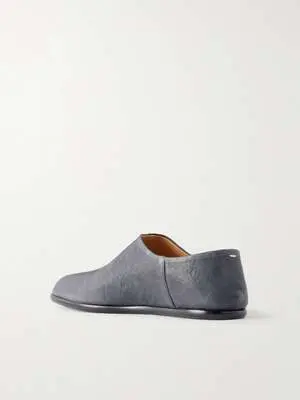 MAISON MARGIELA Tabi Babouche Split-toe Suede Slip-ons