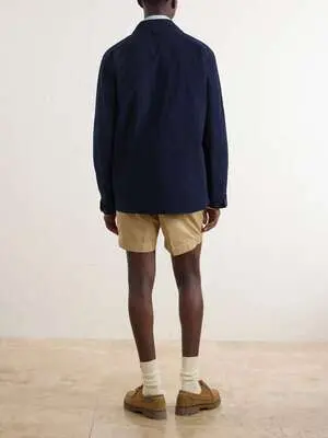 DRAKE'S Jungle Cotton-ripstop Overshirt