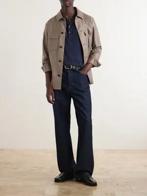 SLOWEAR Wool And Silk-blend Overshirt