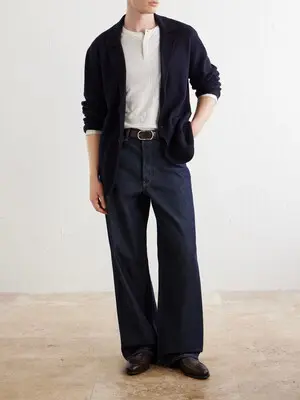 Paul Smith Knitted Merino Wool Blazer