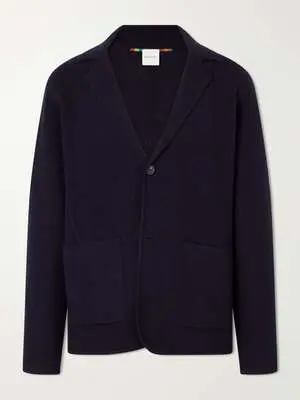 Paul Smith Knitted Merino Wool Blazer