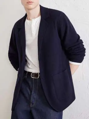 Paul Smith Knitted Merino Wool Blazer