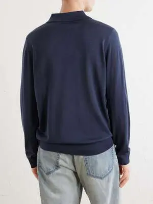 Paul Smith Merino Wool Polo Shirt