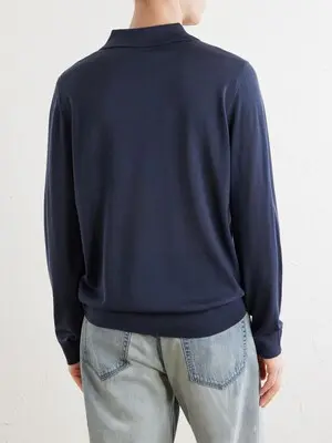 Paul Smith Merino Wool Polo Shirt