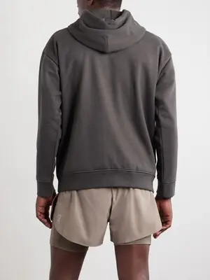 On Recycled Cotton-blend Jersey Hoodie