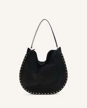 Isabel Marant Étoile Oskan Soft Shoulder Bag - Black