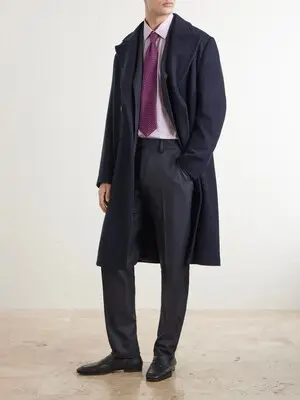 LARDINI Straight-leg Wool Suit Trousers