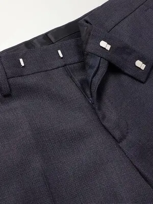 LARDINI Straight-leg Wool Suit Trousers