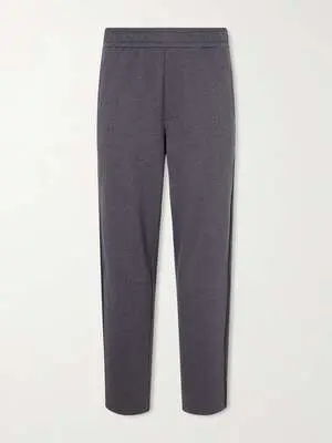 Moncler Straight-leg Striped Cotton Sweatpants