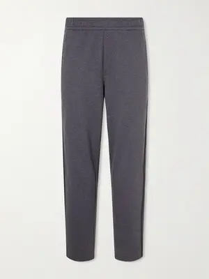 Moncler Straight-leg Striped Cotton Sweatpants