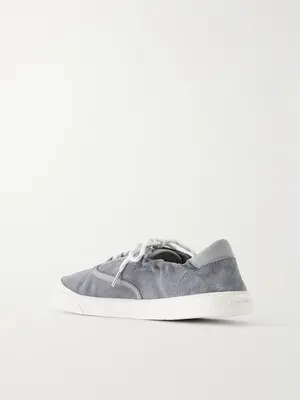 Moncler Suede Sneakers - Blue