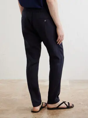 Paul Smith Straight-leg Linen Trousers