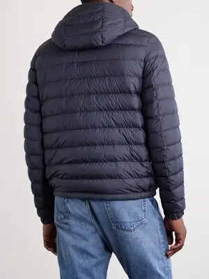 Moncler Quilted Down Jacket - Blue
