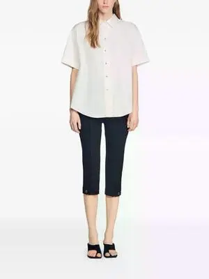 Sandro Oversized Pleated Back Shirt