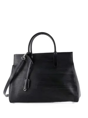 LOUIS VUITTON Marly Handbag Epi Leather Mm Satchel - Black