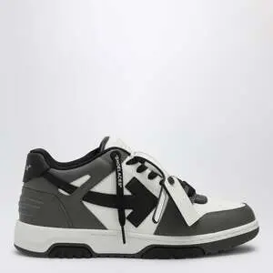 Off-White OFF-WHITE "Out Of Office" Leather Sneakers Gray