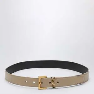 Saint Laurent SAINT LAURENT Cassandre Belt Cream