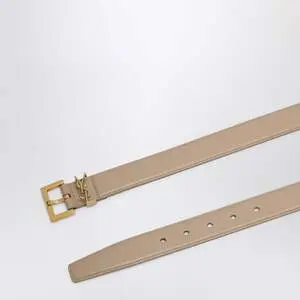 Saint Laurent Cassandre Belt - Cream