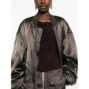 Rick Owens Bomber Jacket - Brown