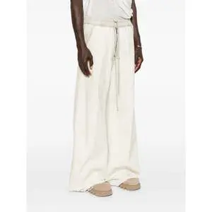 Rick Owens Loose Fit Trousers - Cream