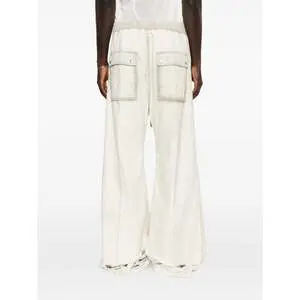 Rick Owens Loose Fit Trousers - Cream