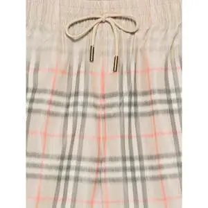 Burberry Check Pattern Swim Shorts