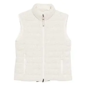 Brunello Cucinelli Neutrals Jackets Waistcoat & Gilets - Cream