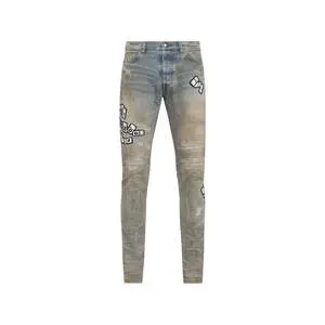 Amiri Denim Skinny Jeans - Blue