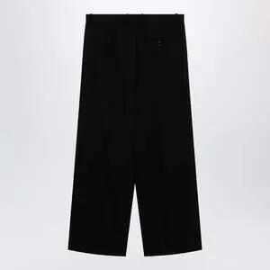 Balenciaga Wide-leg Tailored Trousers In Twill