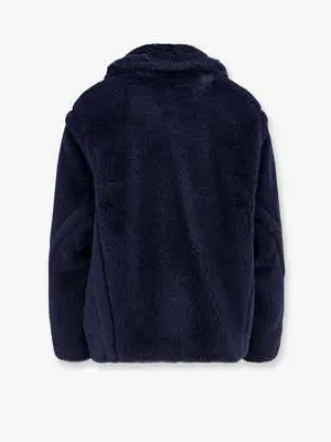 Max Mara Mxmfuggito Alpaca And Virgin Wool Fur Jacket
