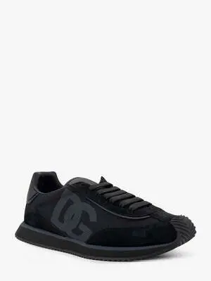 Dolce & Gabbana Dg Cushion Sneakers In Nylon With Suede Inserts