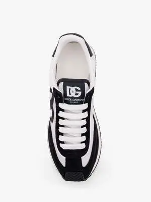 Dolce & Gabbana Dg Cushion Sneakers In Nylon And Suede