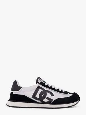 Dolce & Gabbana Dg Cushion Sneakers In Nylon And Suede - Multicolor
