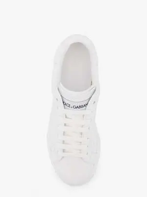 Dolce & Gabbana Portofino Leather Sneakers - Multicolor