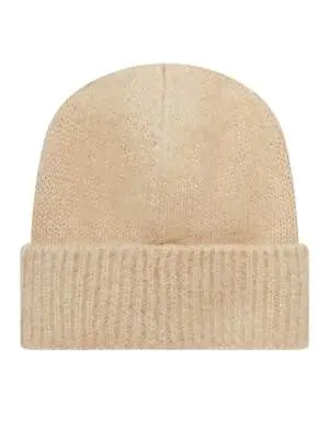 Miu Miu Mohair Wool Logo Hat
