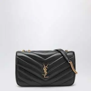 Saint Laurent Medium Loulou Shoulder Bag - Black