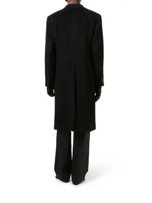 Our Legacy Whale Double-breasted Mohair Wool Coat