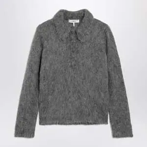 Chloé Alpaca-blend Cardigan - Gray